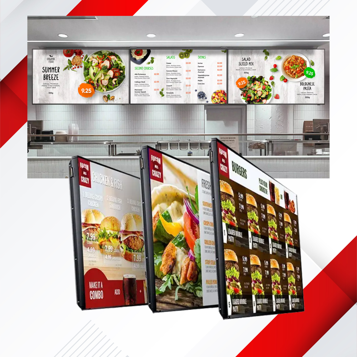 paineis menu digitais para restauração (1) - PROSISTAV